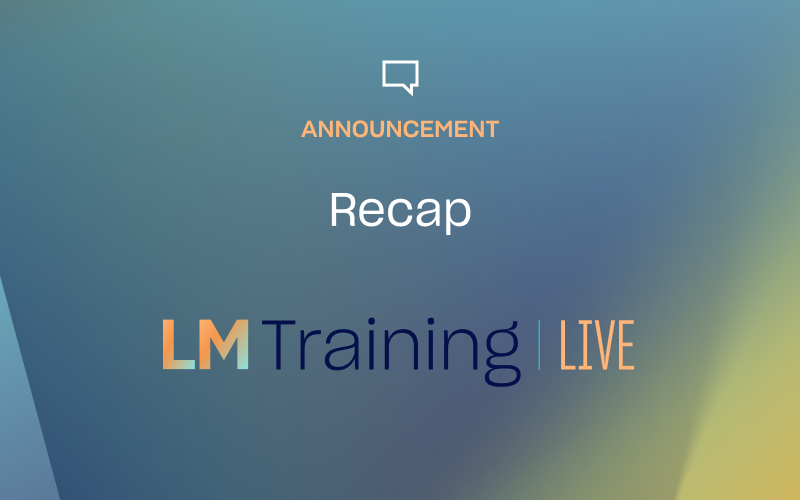LM Training | LIVE 2024 Recap | LogicMonitor - 17152