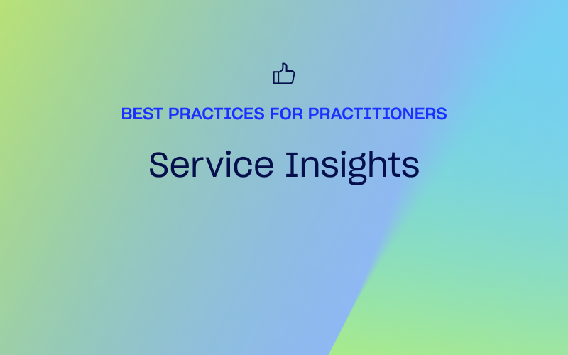 Best Practices For Practitioners Service Insights Logicmonitor 17245
