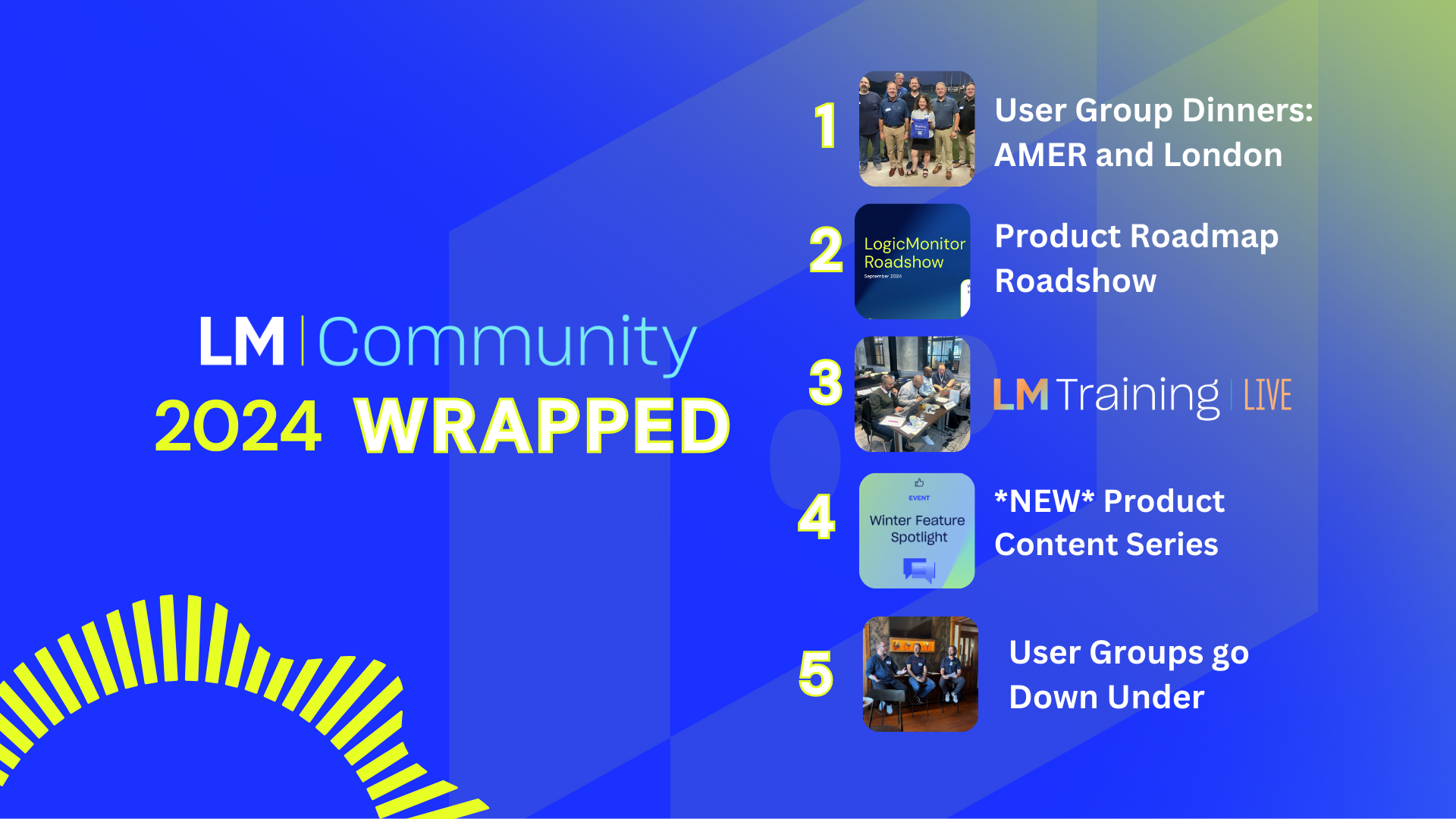 LM Community | 2024 Wrapped and 2025 Teaser | LogicMonitor - 17334