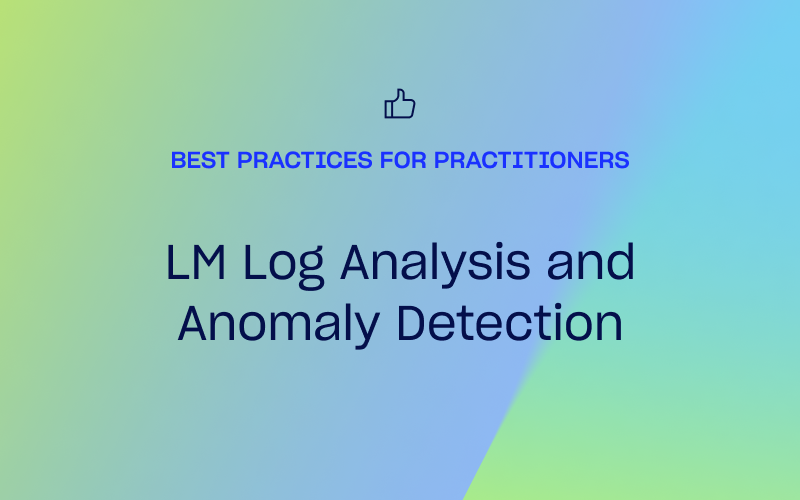 Best Practices for Practitioners: LM Log Analysis and Anomaly Detection | LogicMonitor - 17699