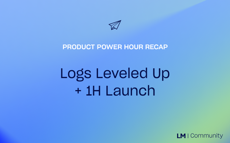 Logs Leveled Up: April Product Power Hour Recap | LogicMonitor - 18437